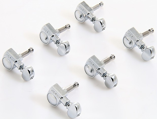 Grover 305C6 Rotomatic Tuners - 6-In-line - Chrome | Reverb