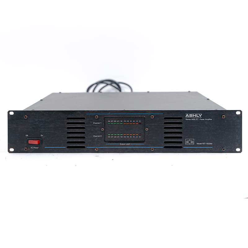 Ashly FET-1500M Power Amplifier – Reliable Performance for | Reverb