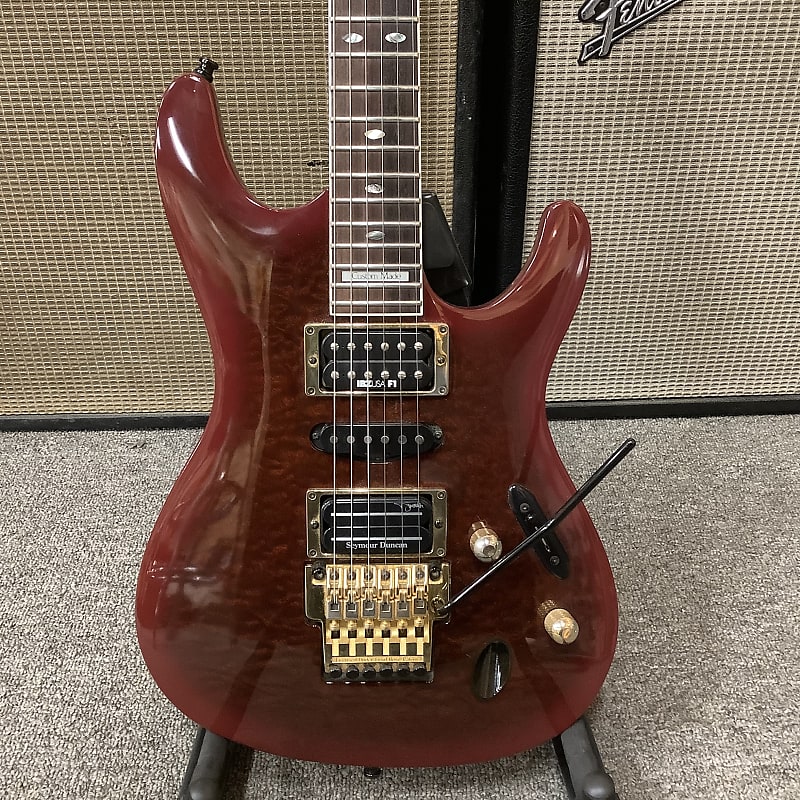 Ibanez, Made In Japan, ''Custom Made'' w/Gold Floyd Rose, HSH | Reverb