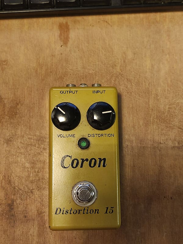 Coron Distortion 15 1979 - Green Made in Japan Vintage | Reverb
