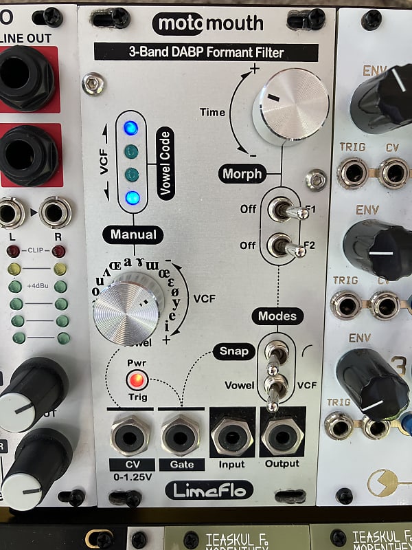 LimeFlo MOTOMOUTH Eurorack Formant Filter Module 2010s-2020s | Reverb