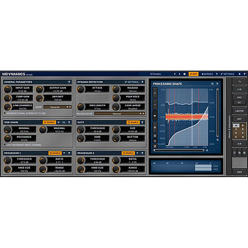 MeldaProduction MDynamics - Multi-Function Dynamics Plug-In | Reverb