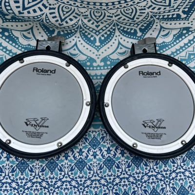 Roland PDX-8 and PDX-6 V-Drum Dual-Trigger Mesh Drum Pads | Reverb