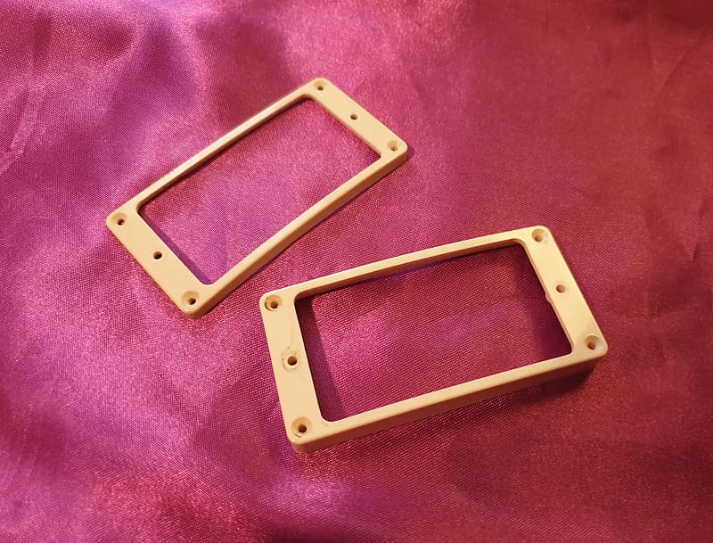 Gibson M-69 Humbucker Mounting Rings 2012 - Cream | Reverb