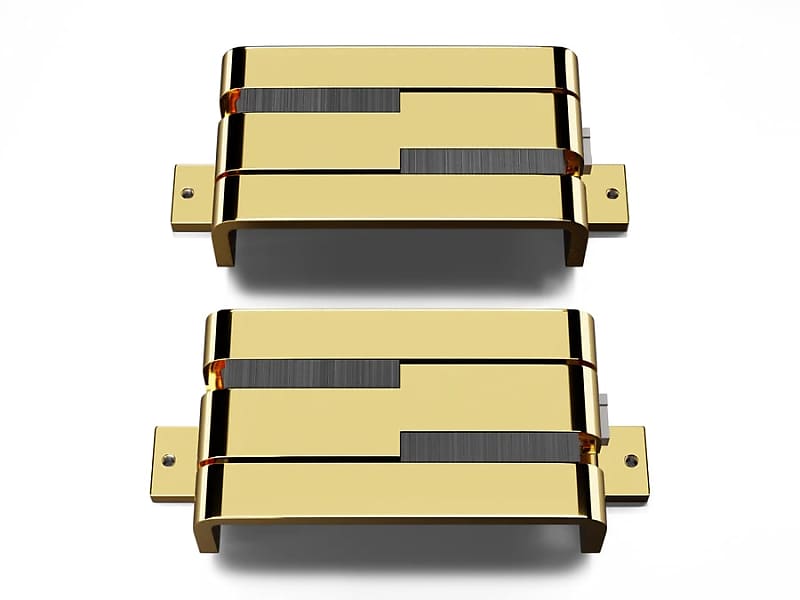 LACE Alumitone Humbuckers (FULL SET) - Gold | Reverb