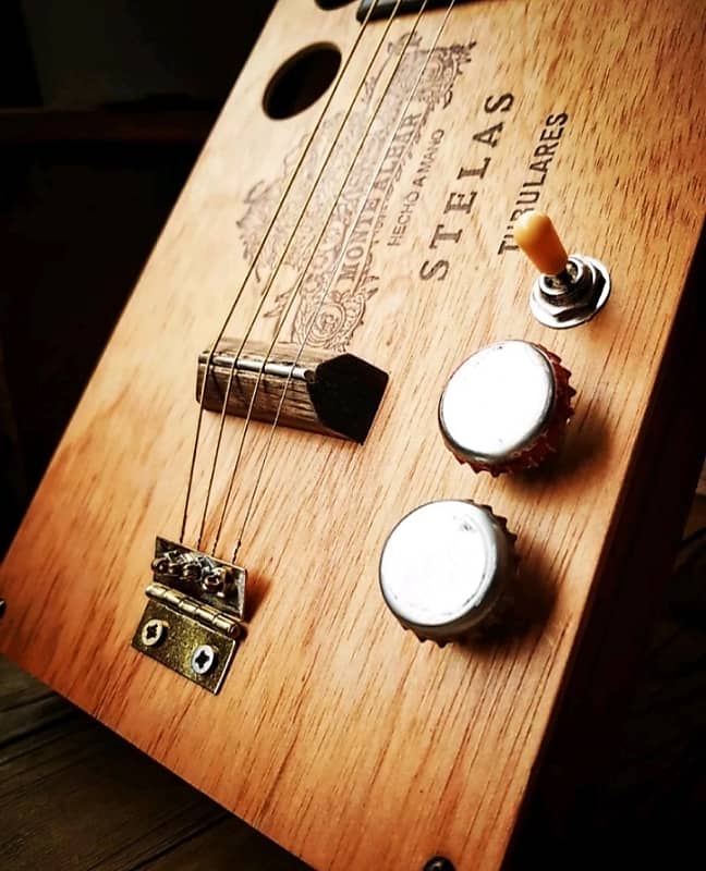 Cigar Box Guitar Handmade 2022 | Reverb
