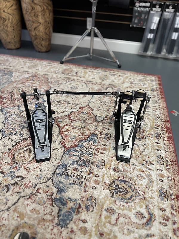 USED PEARL P-201TW DOUBLE PEDAL WITH CASE LATE 1990'S | Reverb
