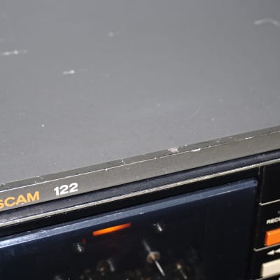 Tascam 122 70's Vintage Rack Mount Stereo Cassette Tape | Reverb