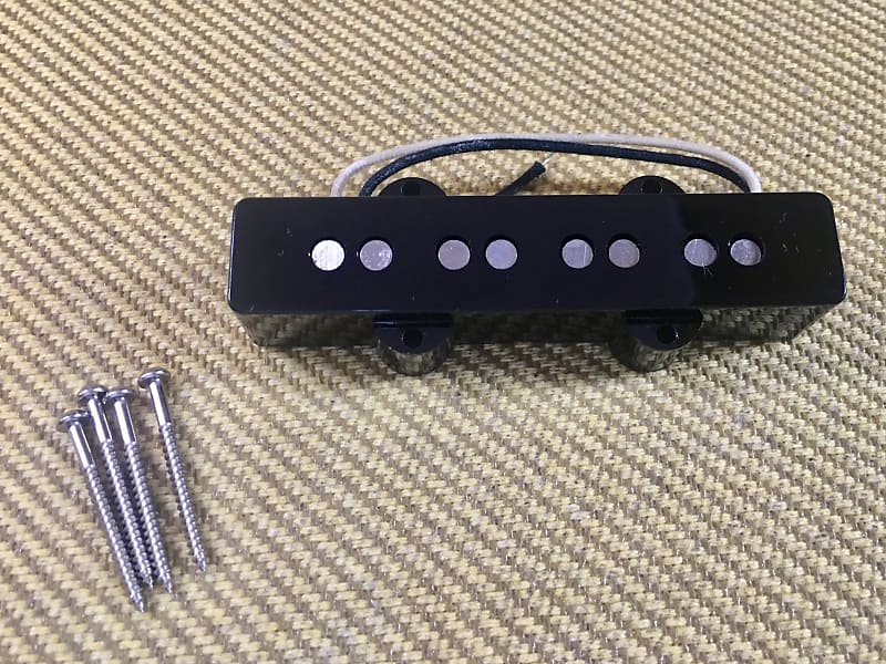 *Fender Custom 60's Jazz Bass Neck Pickup W/ Cover & Mounting | Reverb