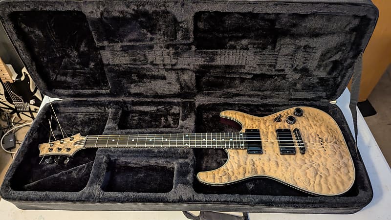 Schecter C-1 Diamond Series 2020 - Snow Leopard pattern | Reverb