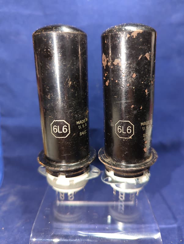 RCA 6L6 50's - Black | Reverb