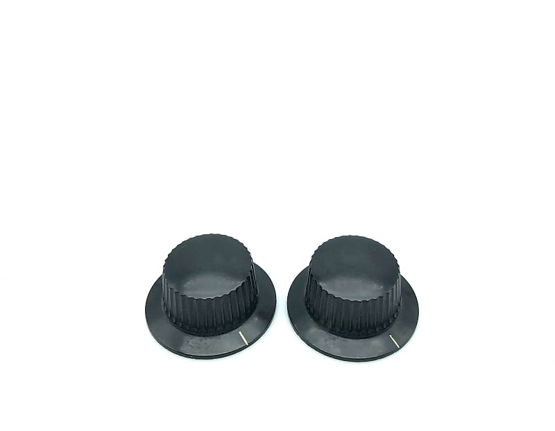 2 Vintage Daka-Ware Large Bakelite? Control Knobs 19?? - | Reverb