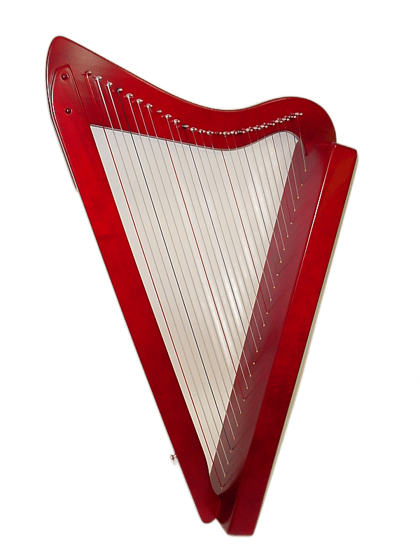 Rees Harps Harpsicle Harp - 26 strings - Red Stain | Reverb