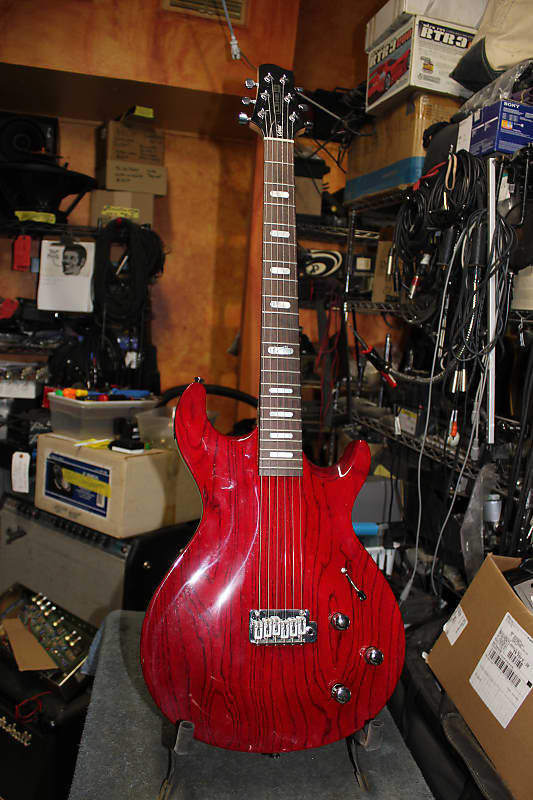 Line 6 Variax Guitar Translucent Red | Reverb
