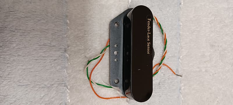 Fender Tele Plus Fender Lace Sensor 1995-1997 Black/ Gold | Reverb