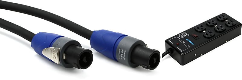 Furman SS-6B 6-outlet Surge Suppressor Strip Bundle with Pro | Reverb