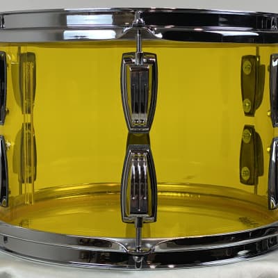 Ludwig 20/12/14/5x14" Vistalite Downbeat Drum Set - Yellow | Reverb