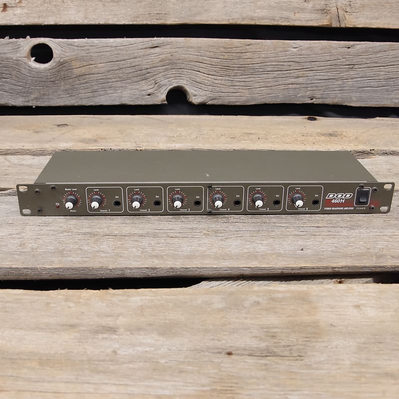 DOD SR460H - 6 Channel Stereo Headphone Amp, Used | Reverb