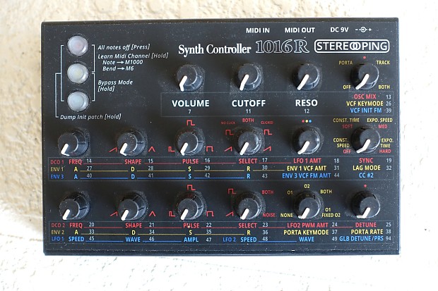 Oberheim Matrix 1000 Midi Controller Stereoping Rare Synth | Reverb