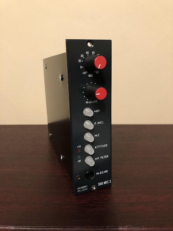 Ocean Audio 500 MIC 2 Microphone Preamp Malcom Toft/Trident | Reverb