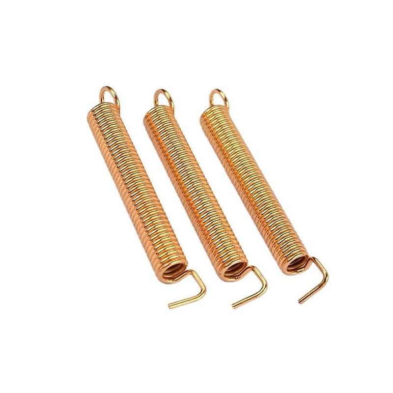 Gold Strat Style Guitar Bridge Tremolo Springs Set | Reverb