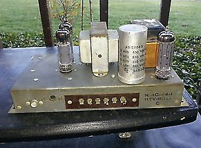 Vintage 1950's Hammond AO-44 Tube Reverb Guitar Amp Chassis | Reverb