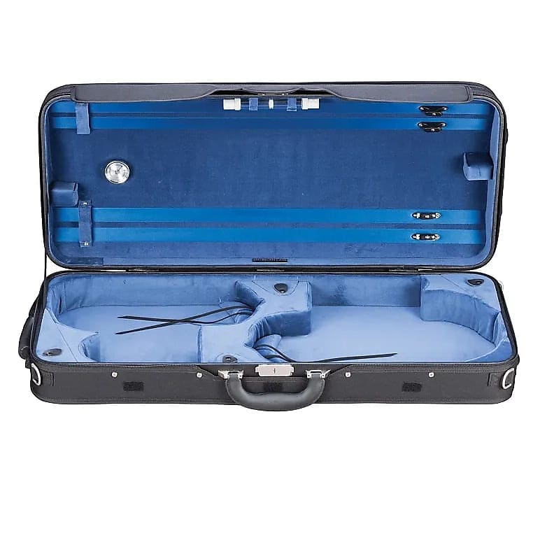American Case Company™ Eagle Double Violin/Viola Case-Blue | Reverb