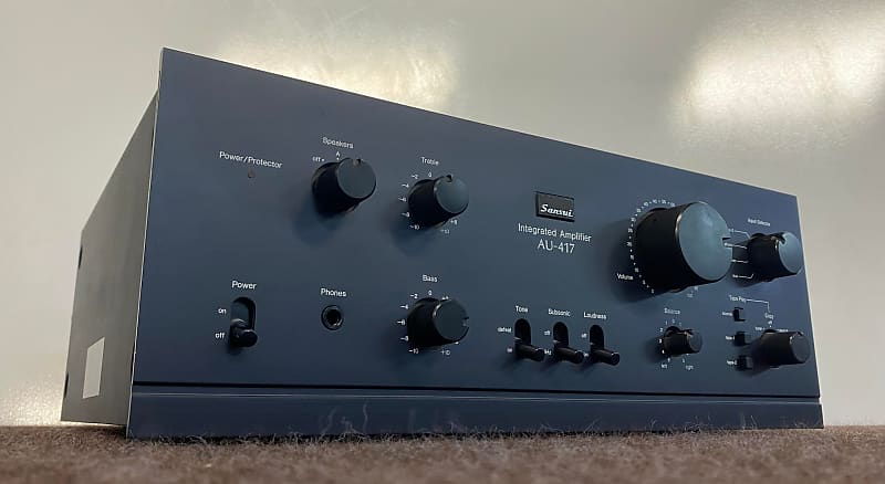 Vintage Sansui AU-417 Integrated Amplifiers. Excellent - | Reverb