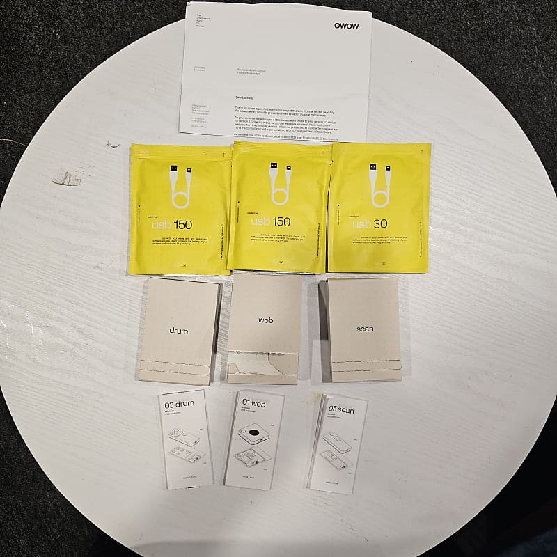 OWOW Midis 2.0 Scan, Drum, Wob. 2016 - Aluminum | Reverb