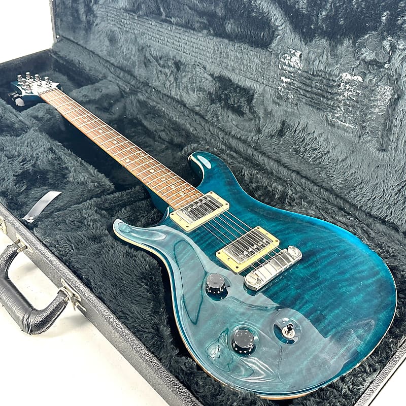 1999 PRS Custom 22 – Left Hand - Teal | Reverb