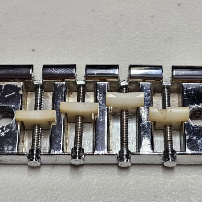 Gibson EB-0 Bass Bridge & Studs 1962 Chrome EB0 | Reverb