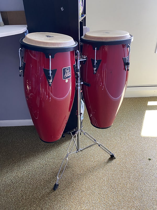 LP Aspire Congas Red | Reverb