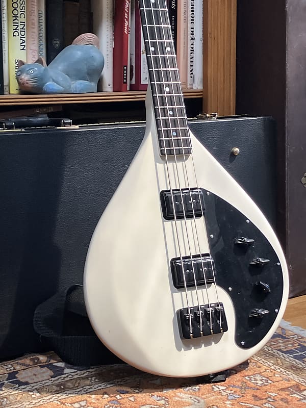 Custom One of a kind Ripper teardrop bass Gibson neck | Reverb