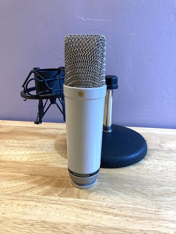 Rode NT1 - silver, shock mount, original box | Reverb