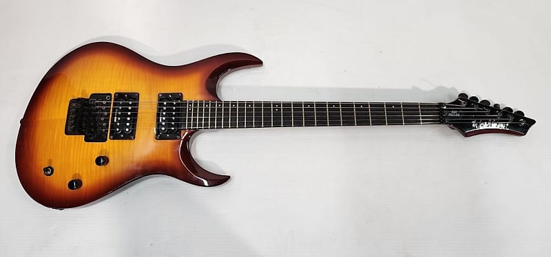 Washburn XM Pro-FR Flame Honey Sun-Burst Mahogany & Maple | Reverb