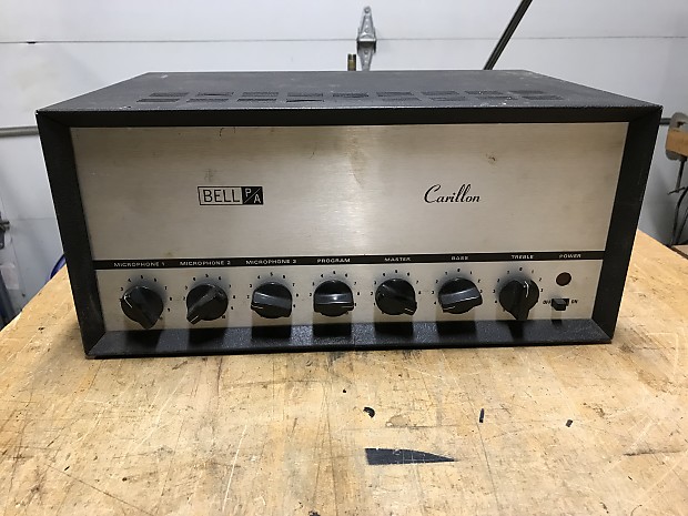 Bell P/A Products Carillon Model 35A 35 Watt Amplifier | Reverb