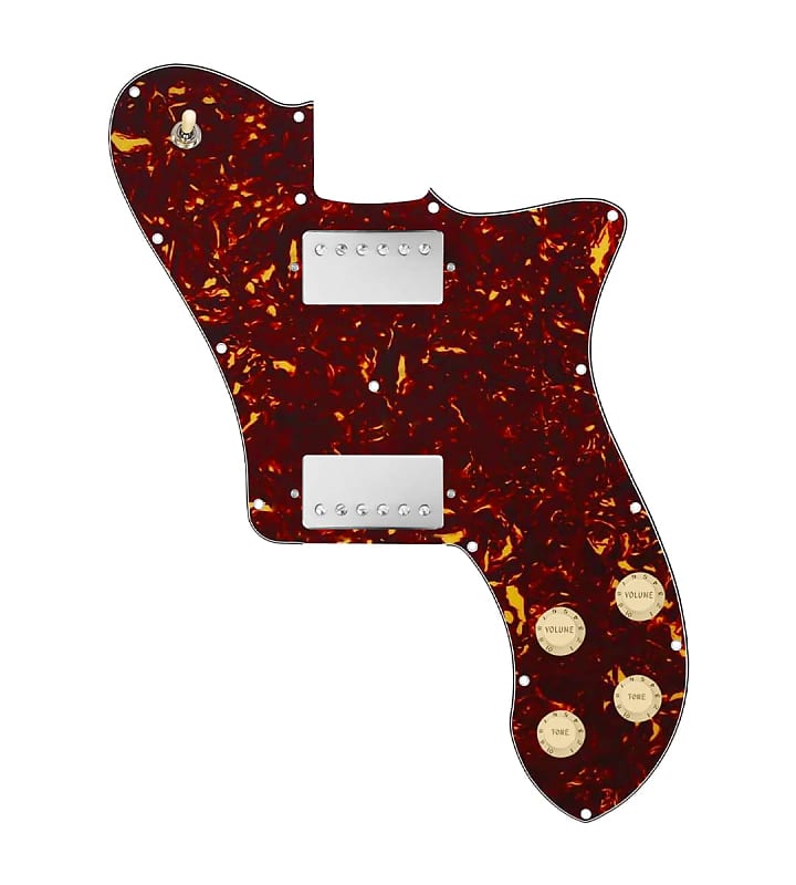 920D Custom 72 Deluxe Tele Loaded Pickguard With Nickel | Reverb