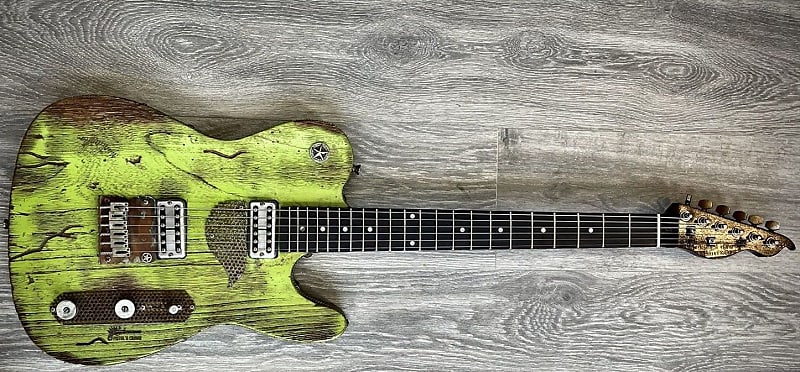 Pistols Crown Stunning Barncaster Tele USA MADE Filter-tron | Reverb