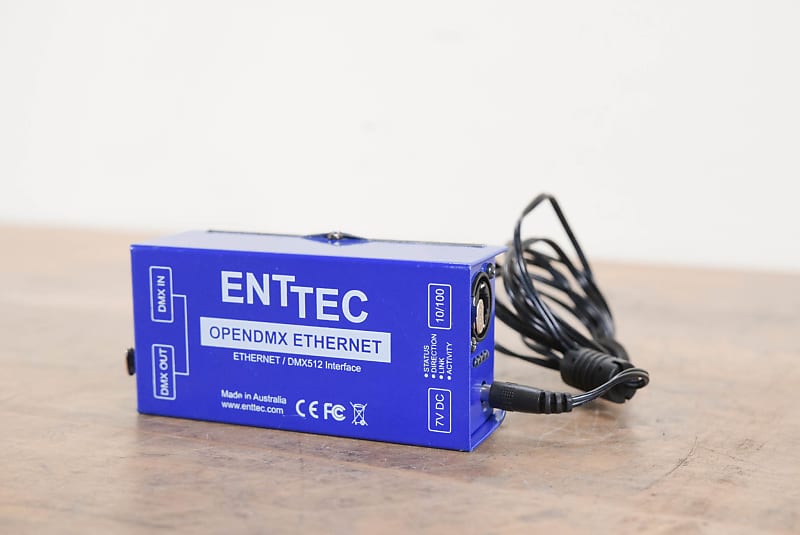 Enttec 70305 Open DMX Ethernet (ODE) Interface | Reverb Australia