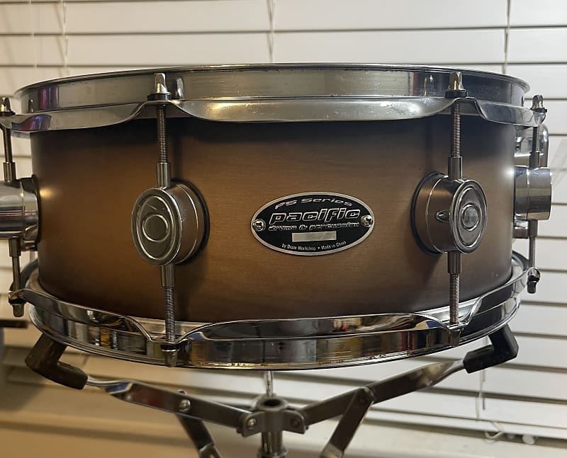 PDP Pacific FS Series Snare Drum 14x5 Natural to Black Burst | Reverb