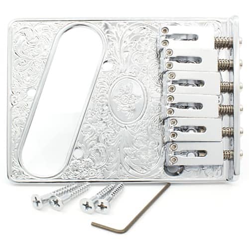 Bridge - Gotoh, GTC-Art-02, Modern, for Telecaster, Artistic | Reverb