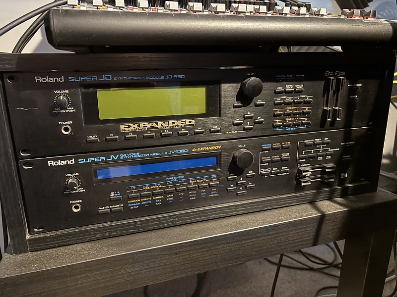 Roland JD-990 w/Vintage Synth card | Reverb