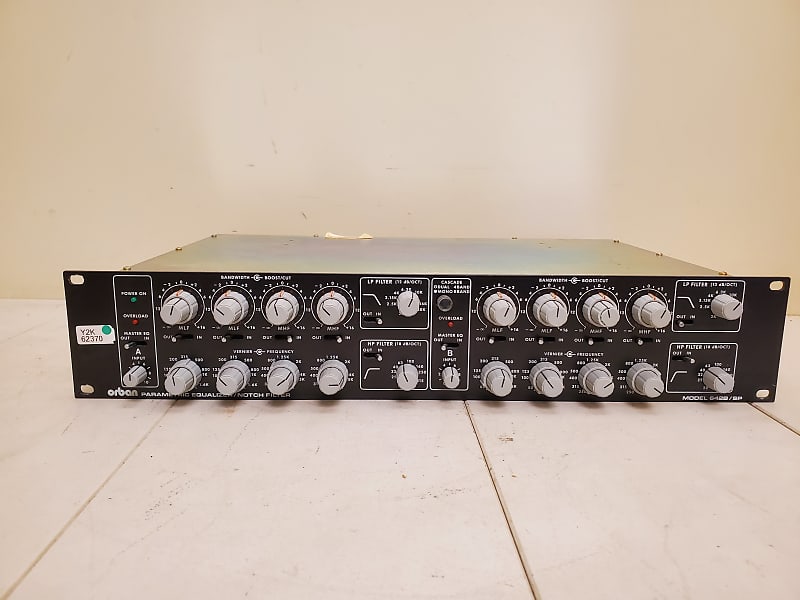 Orban 642B/SP 2-Channel 4-Band Parametric Equalizer Blackface | Reverb