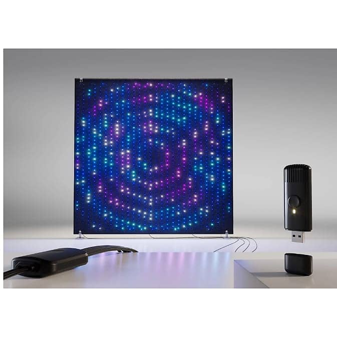 Twinkly Lightwall 8.2 x 8.9 FT LED Curtain with Stand and | Reverb