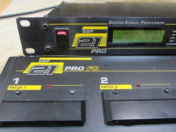 1990's Digitech GSP 21 Pro Guitar Preamp Signal Processor w/ | Reverb
