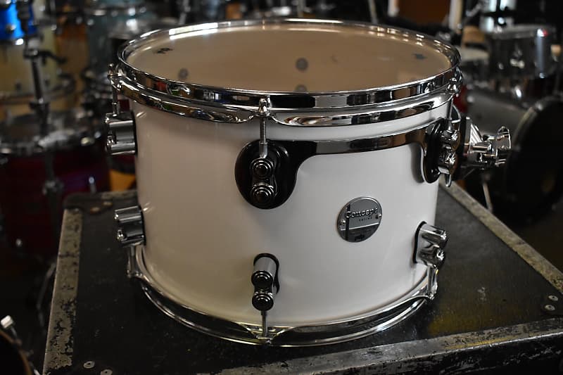 PDP Concept Maple 9x13 Rack Tom Drum in Pearlescent White - | Reverb