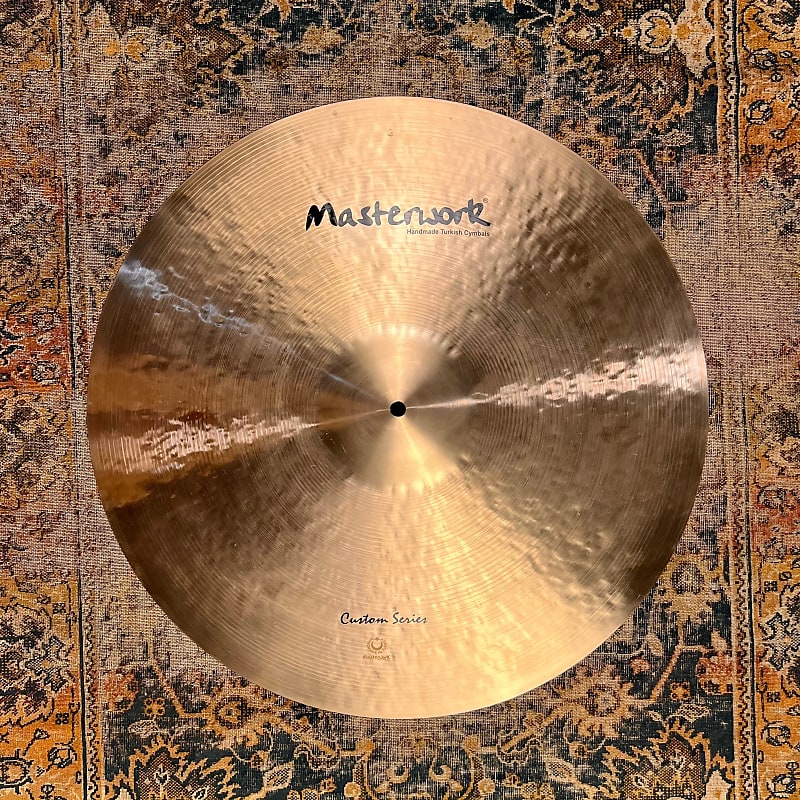 VIDEO! Ultra LIGHT COMPLEX Masterwork 22" PAPER THIN CRASH | Reverb