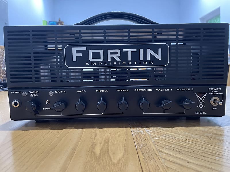 Fortin Amplification Sigil - Black | Reverb