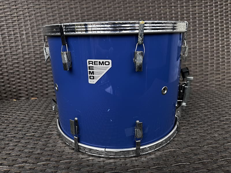 Vintage Remo PTS Quadura 14x10 Marching Snare Drum | Reverb