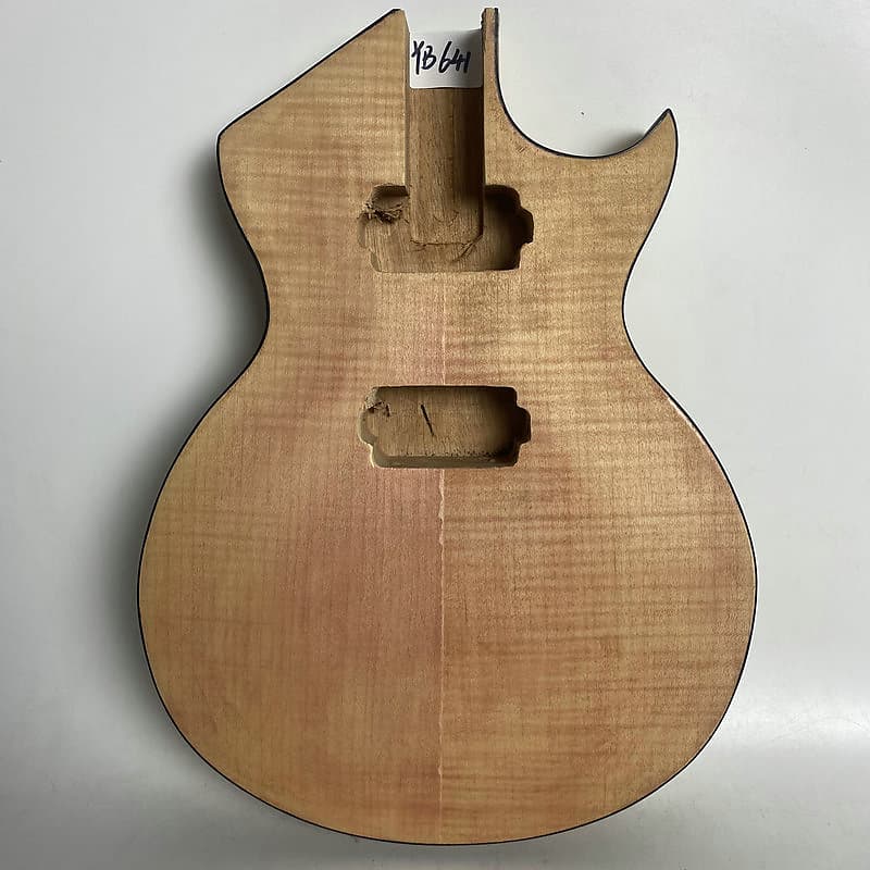 Tiger Maple Top Custom Single Cut Guitar Mahogany Body | Reverb
